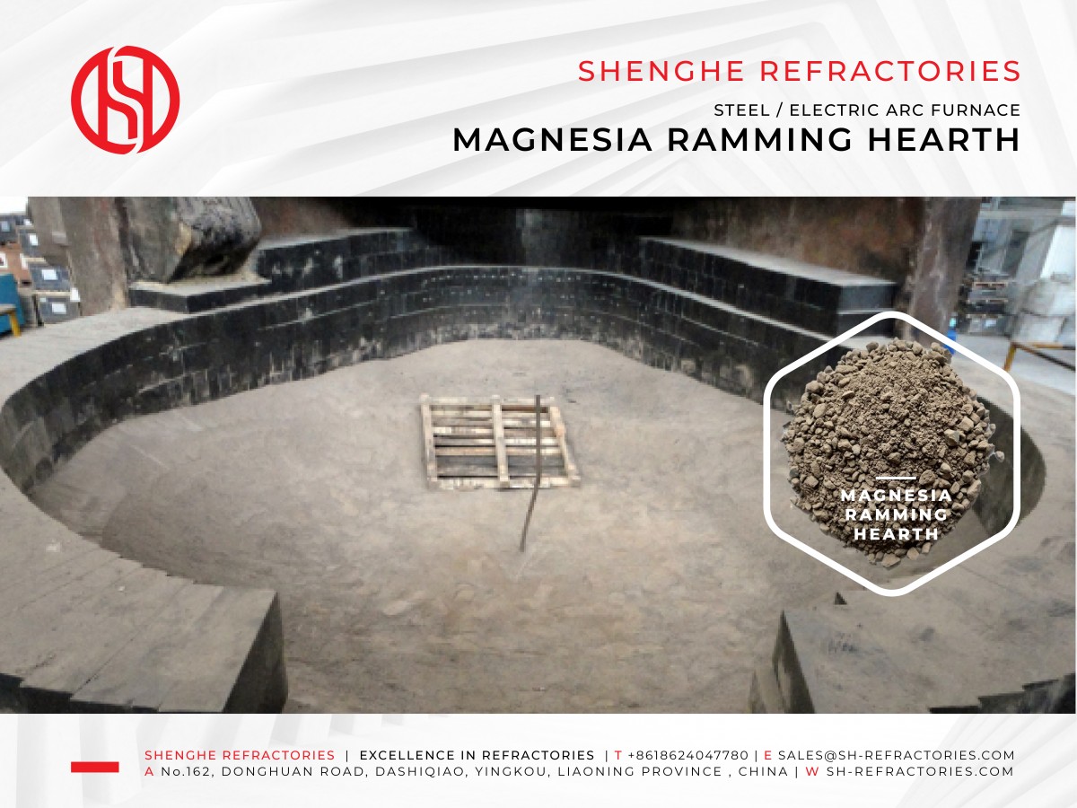 EAF - Magnesia Ramming Mass - ShengHe Refractories