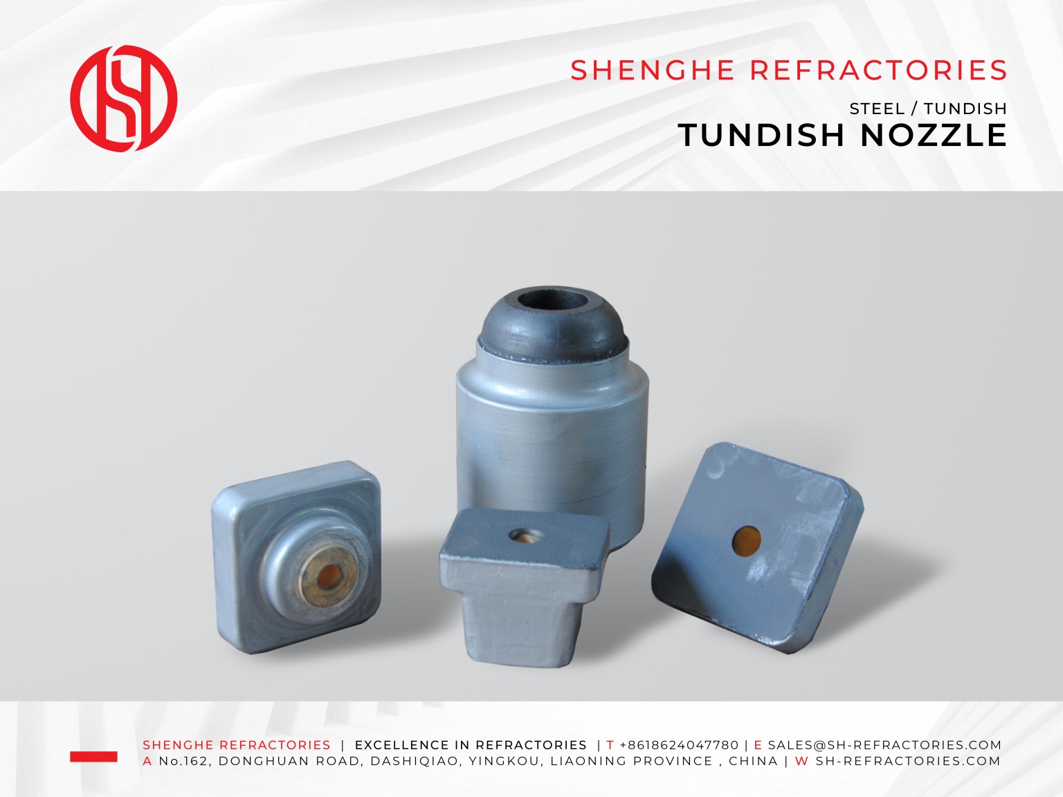 Tundish Nozzle - ShengHe Refractories