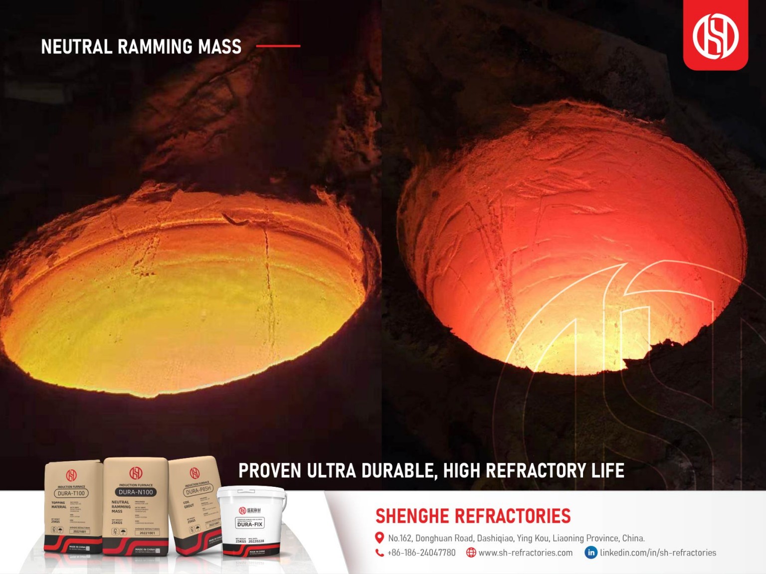 Neutral Ramming Mass - ShengHe Refractories